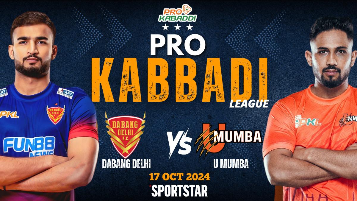 Pro Kabaddi League Highlights, PKL 2024: Ashu Malik’s Super 10 helps Delhi beat U Mumbai 36-28 ...